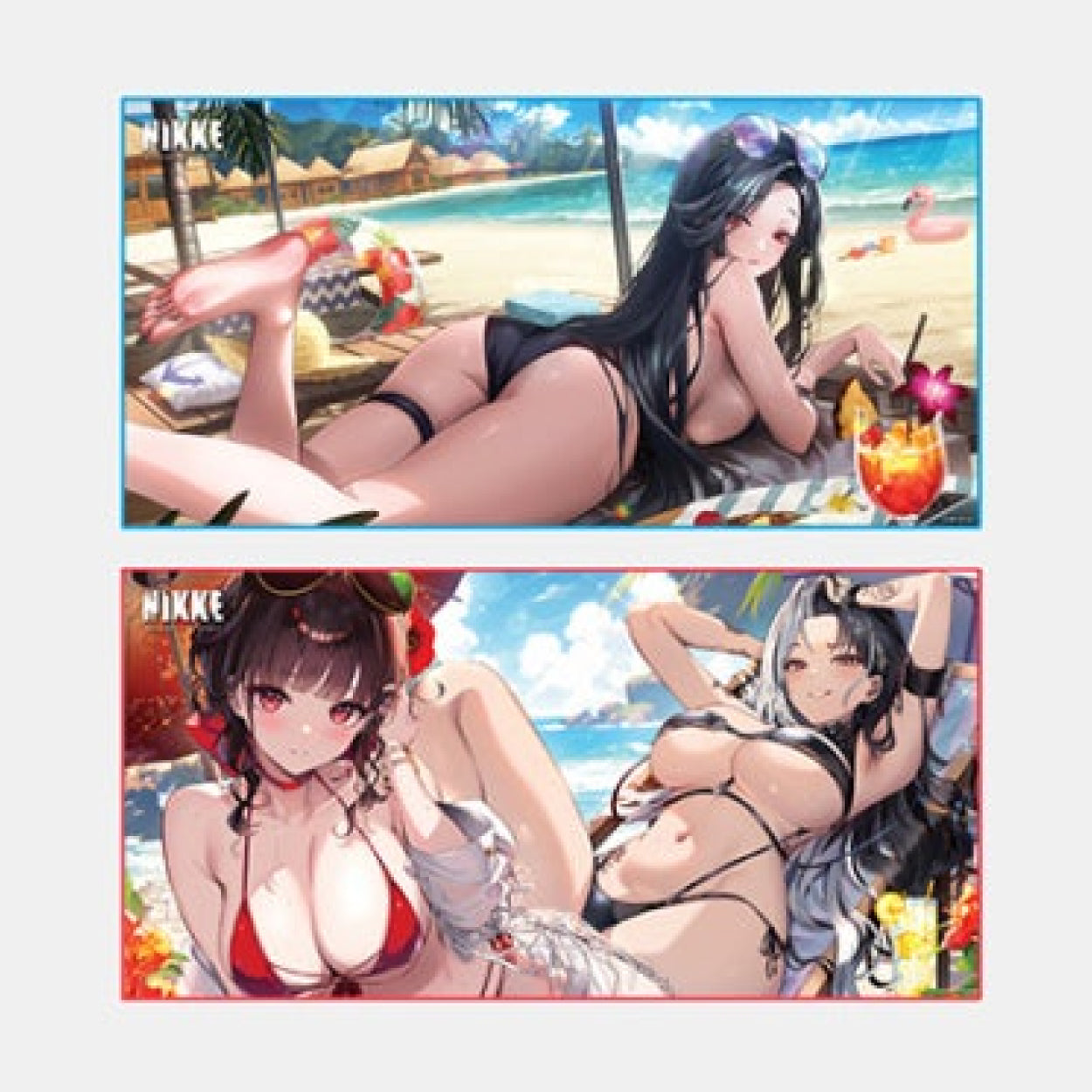 Colli Co Visual Beach Towel KOREAN - Goddess of Victory: NIKKE – ninaherisson